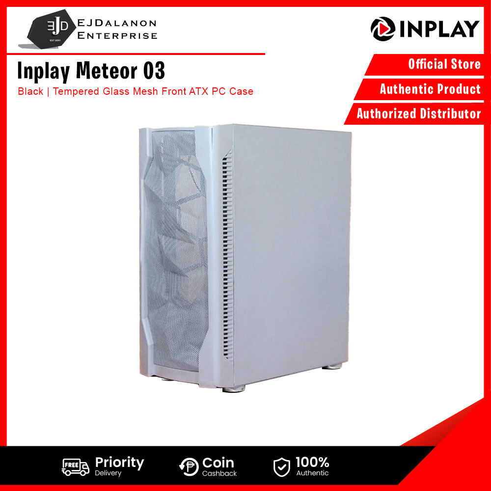 Inplay Meteor 03 Tempered Glass ATX PC Case | Inplay | Meteor 03 ...