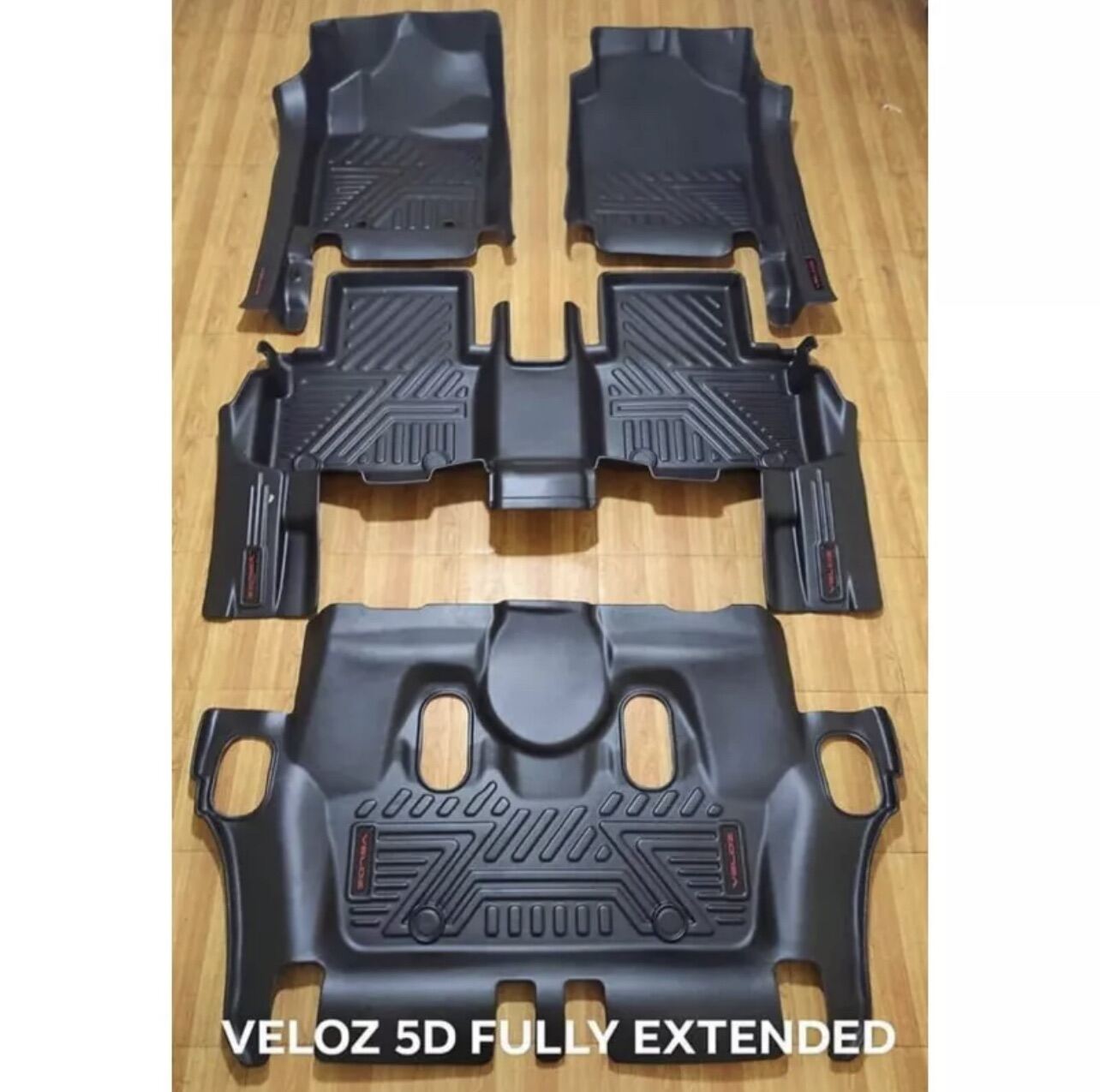 TOYOTA VELOZ 5D DEEP DISH MATTING FULLY EXTENDED SIDE | Lazada PH