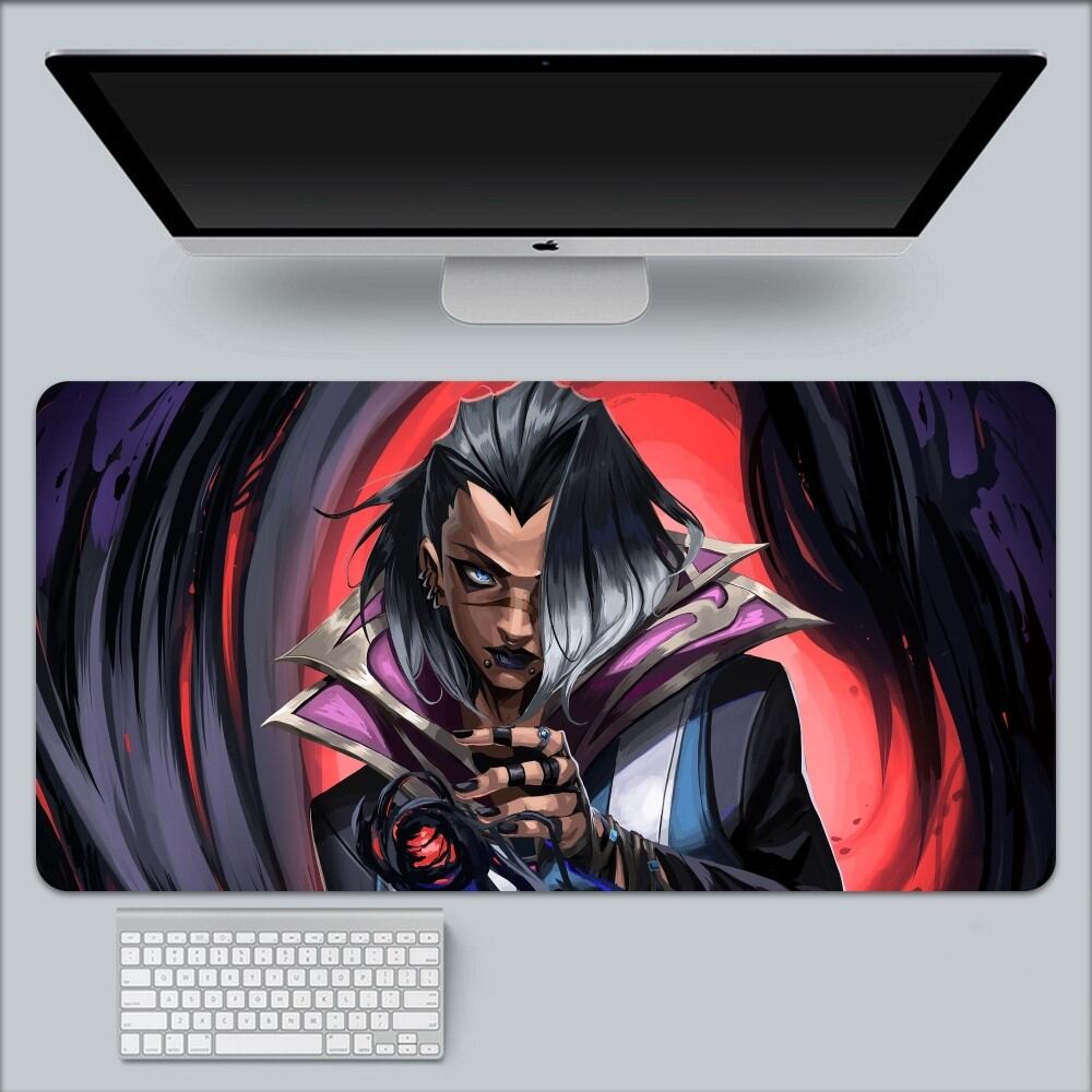Valorant Game Mouse Pad Large Gaming Compute Gamer PC Keyboard Mouses ...