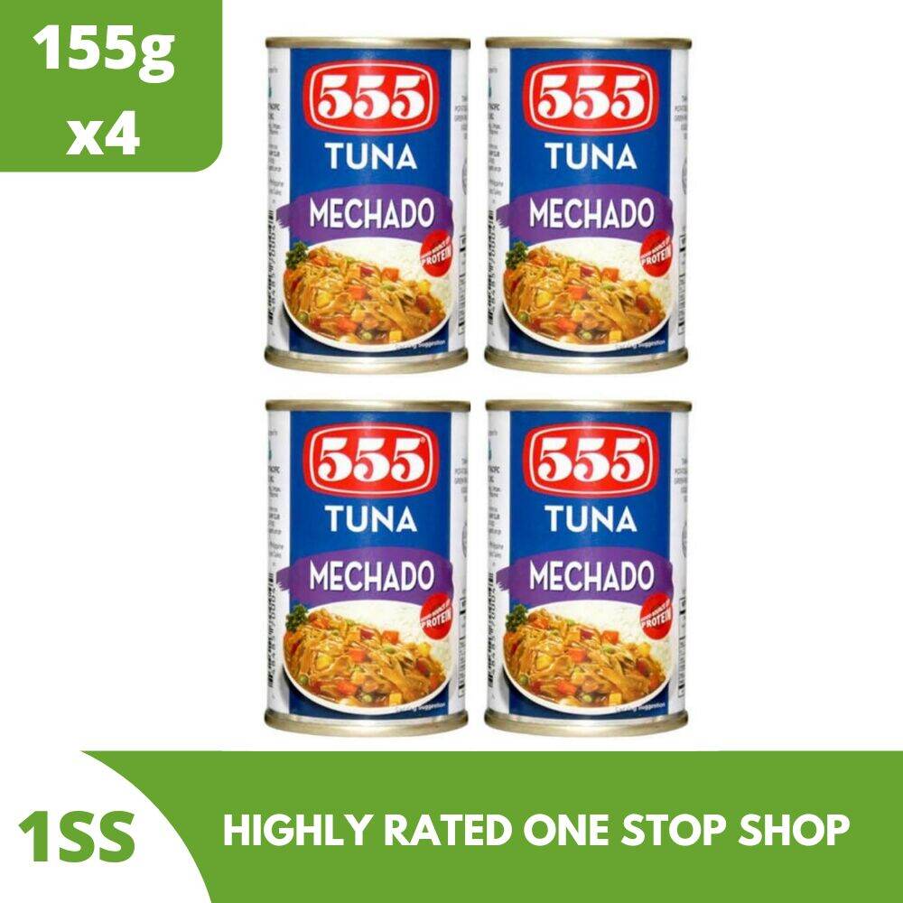 555 Tuna Mechado, 155g Set of 4 | Lazada PH