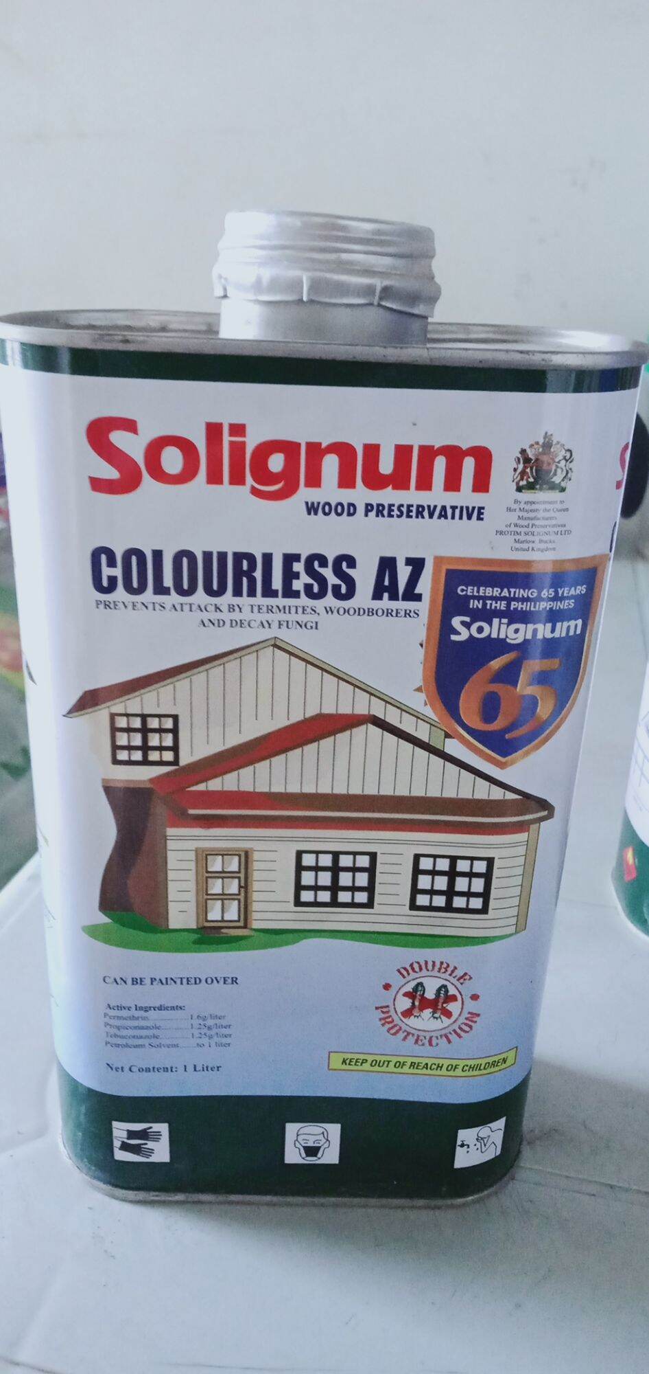 SOLIGNUM wood preservative COLOURLESS AZ Prevents attack by termites ...