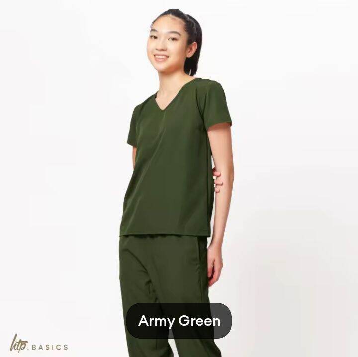 HTP Basics Women’s Unifit Scrub Suit | Uniform for Nurse and Doctor ...