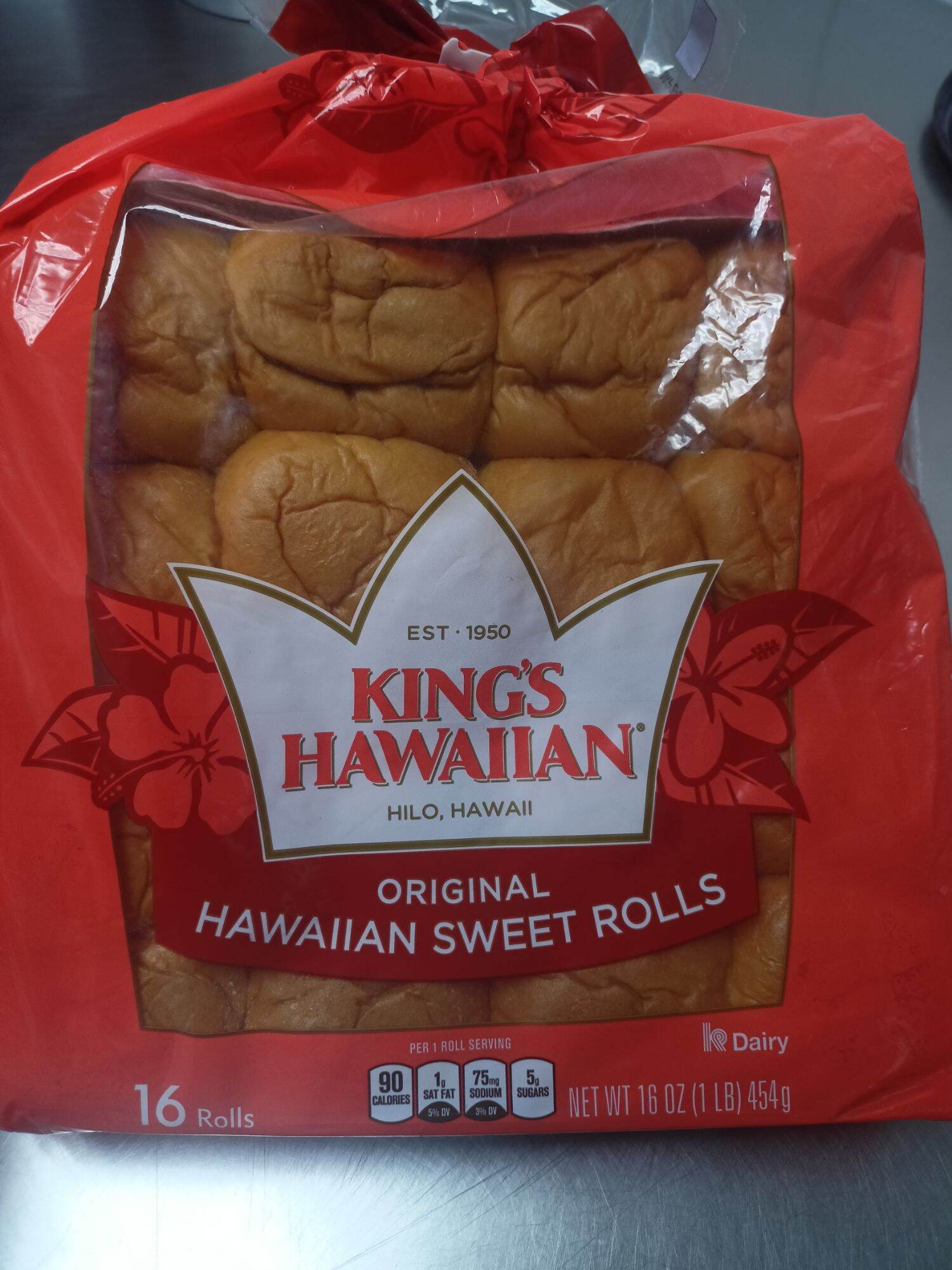King's Hawaiian Sweet Roll Original 16Rolls 454g | Lazada PH