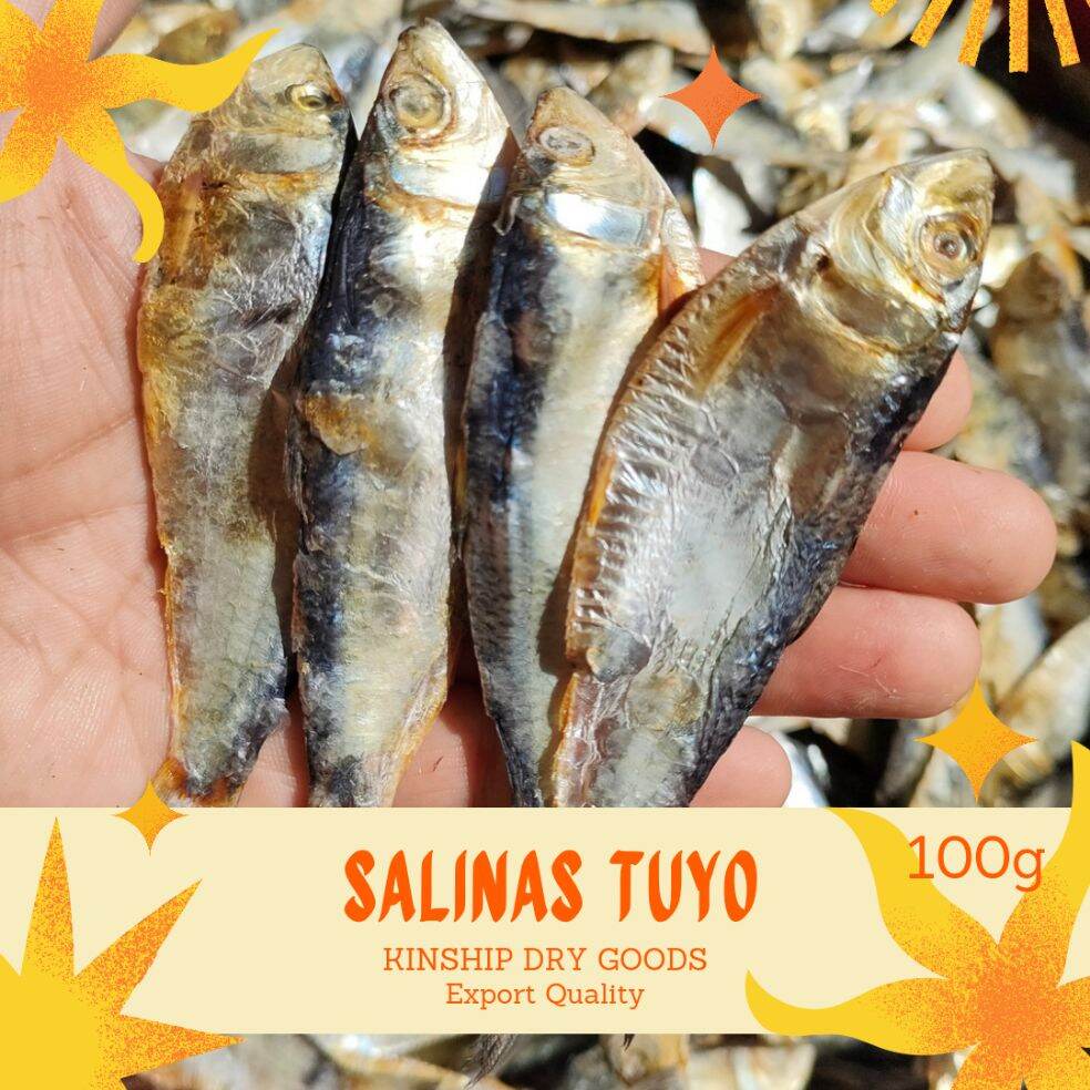 SALINAS TUYO 100 GRAMS EXPORT QUALITY DRIED FISH | Lazada PH