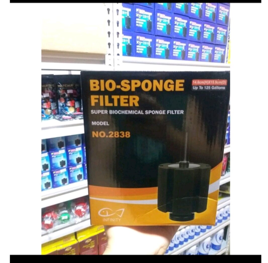 Infinity Aquarium Sponge Filter 2838 super Jumbo up to 125gallons ...