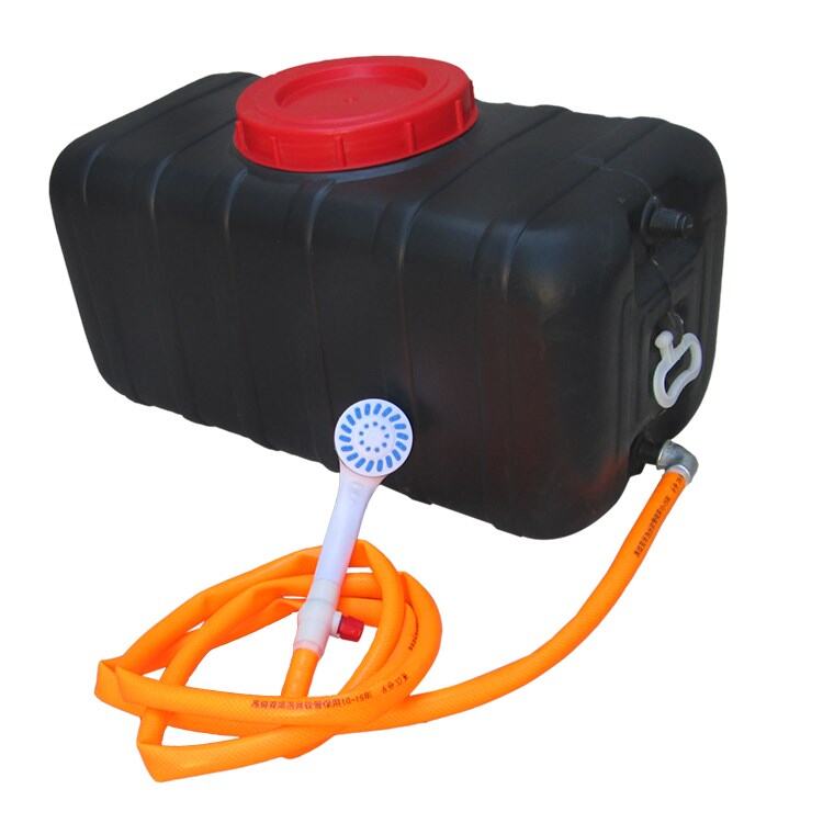 Solar Drying Bucket Plastic Bath Water Tank Black Drying Bucket ...