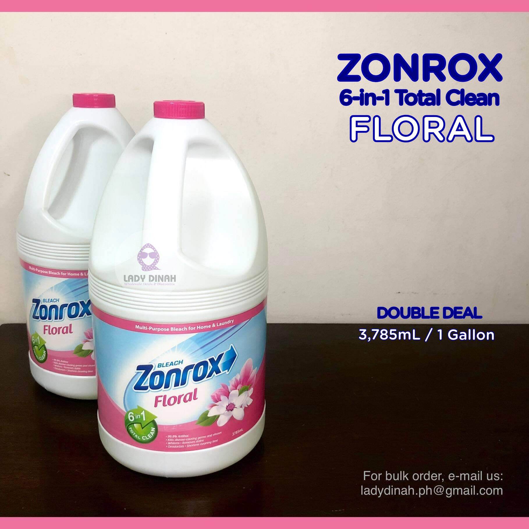 BUY 1 TAKE 1 Zonrox Bleach 6-in-1 Total Clean ALL SCENTS (Lemon/Fresh ...