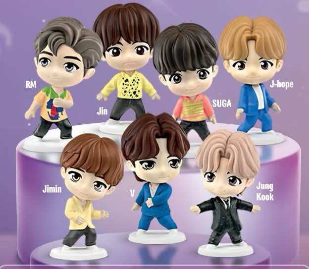 TinyTAN BTS x McDonald’s MCDO Happy Meal 2025 Blind box Tiny tan BTS ...