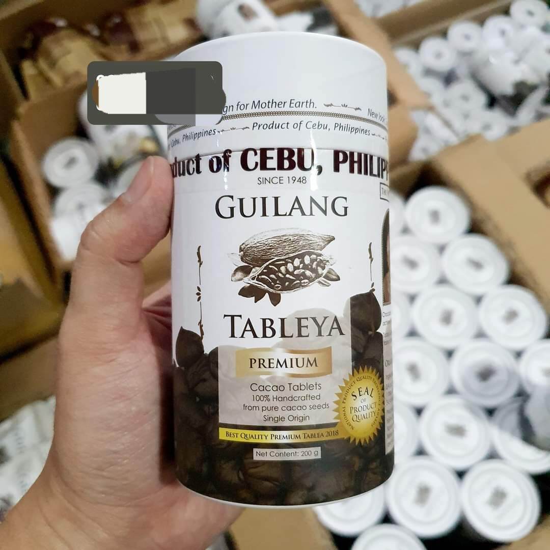 Argao Guilang's Premium Tableya (Pure Tablea) in Paper tube Original ...