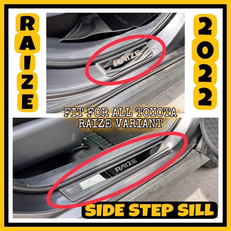 TOYOTA RAIZE 2022 SIDE STEP SILL | Lazada PH