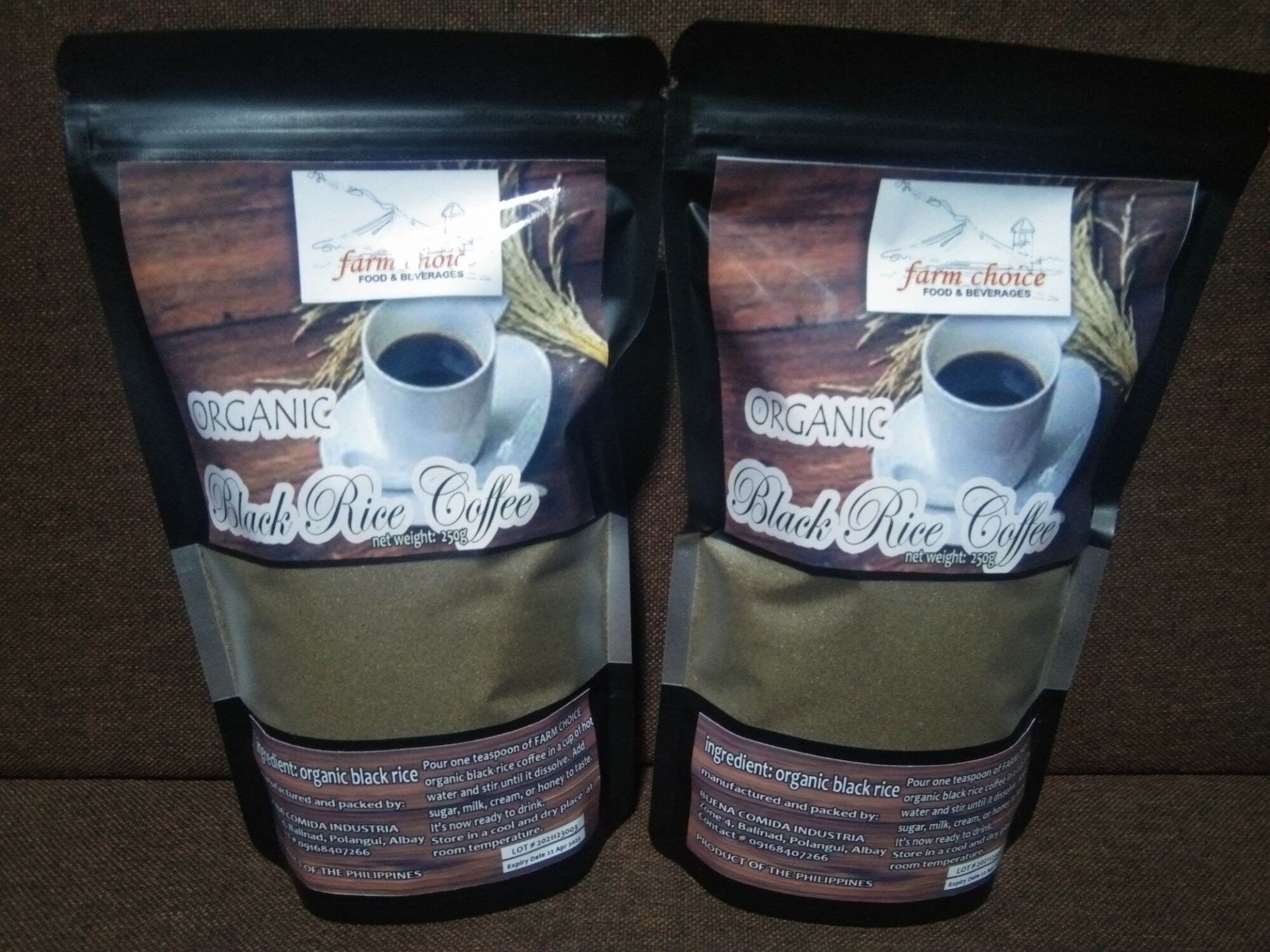 Farm Choice Black Rice Coffee 200g for weight loss and bad cholesterol ...