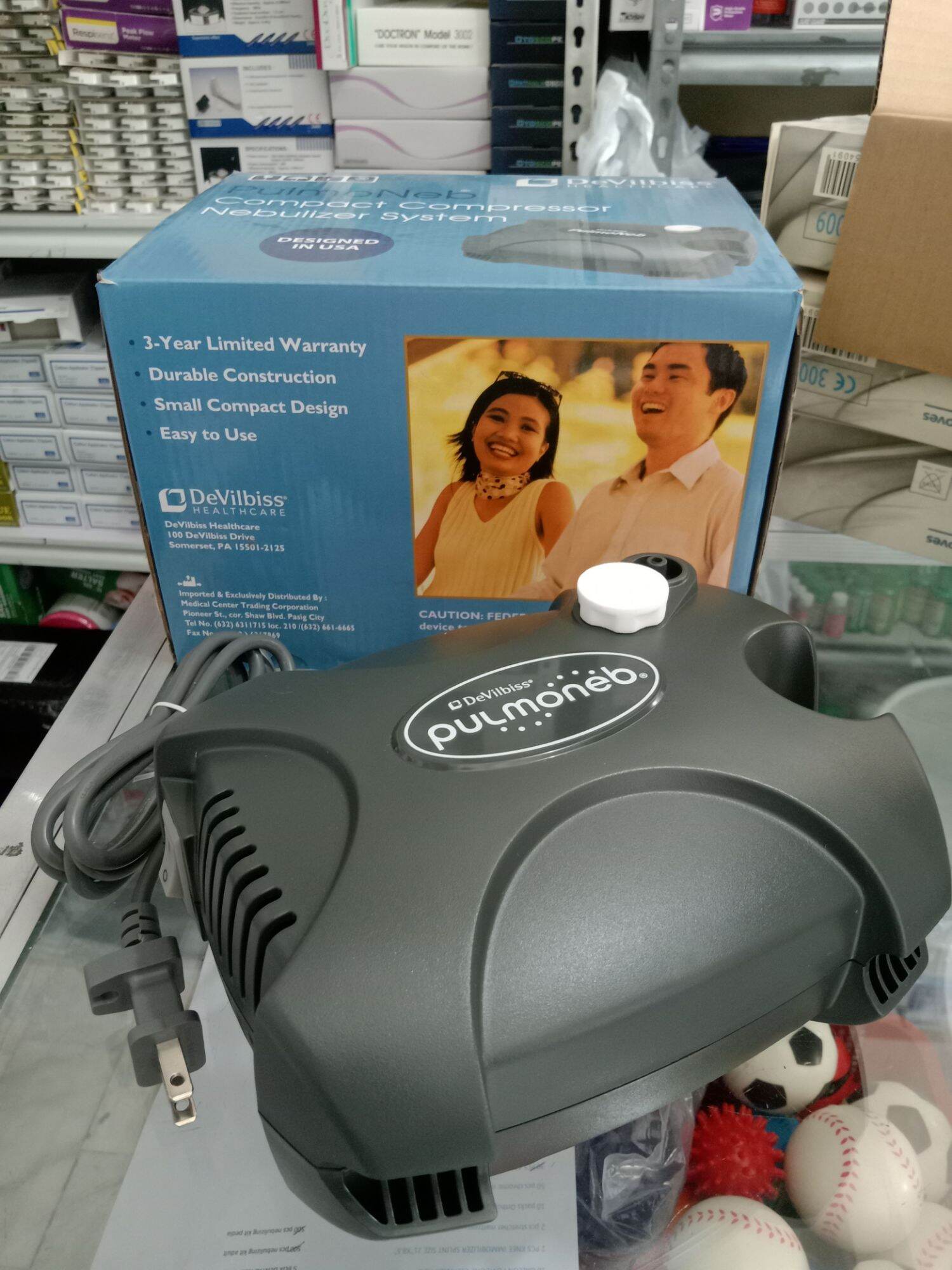 PULMONEB NEBULIZER DEVILBISS | Lazada PH