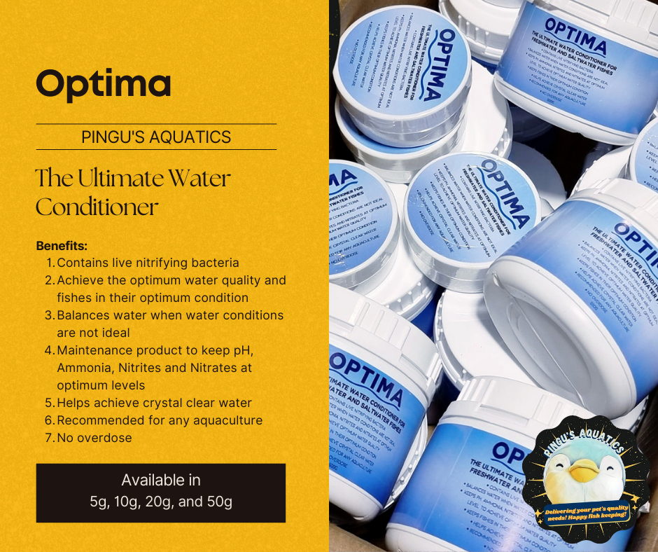Optima The Ultimate Water Conditioner Repacked (Nitrifying Bacteria ...