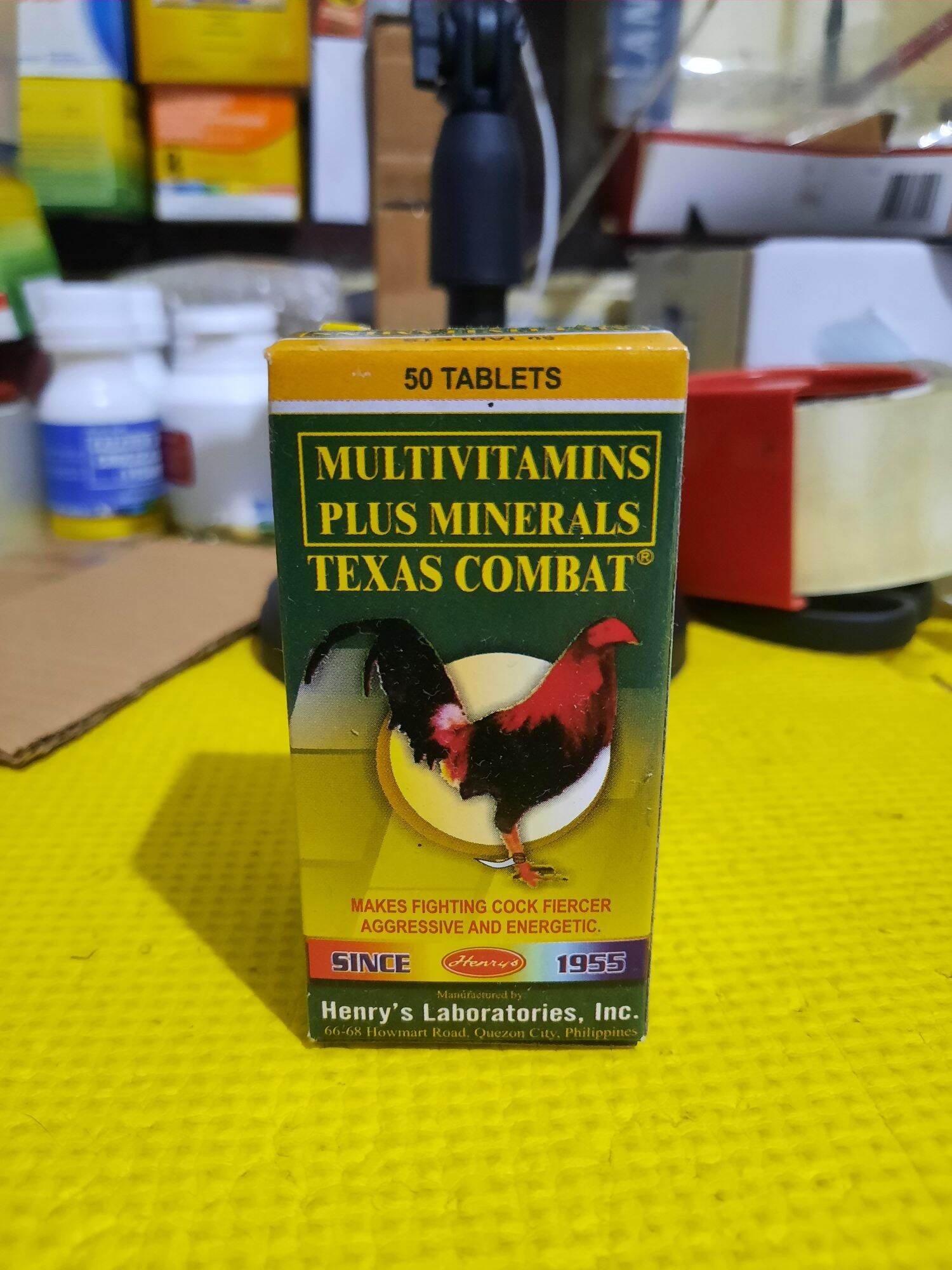 MULTIVITAMINS PLUS MINERALS TEXAS COMBAT 50 TABLETS | Lazada PH