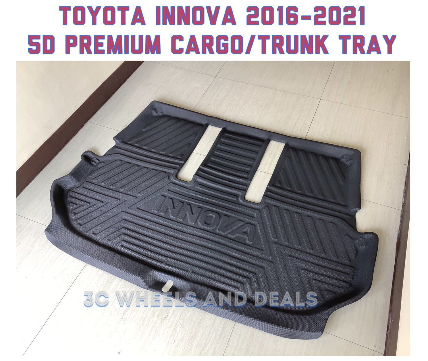 TOYOTA INNOVA 2016-2022 5D AEROMAX CARGO/TRUNK TRAY | Lazada PH