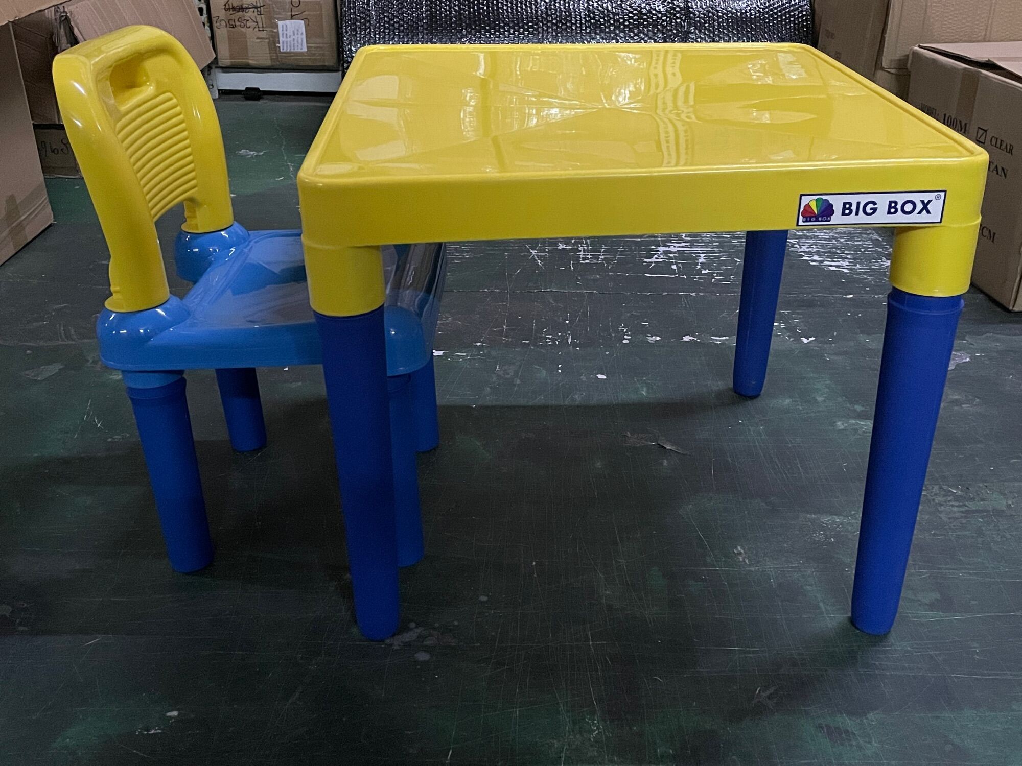 #250 BIG BOX KIDS STUDY TABLE WITH 1 CHAIR | Lazada PH