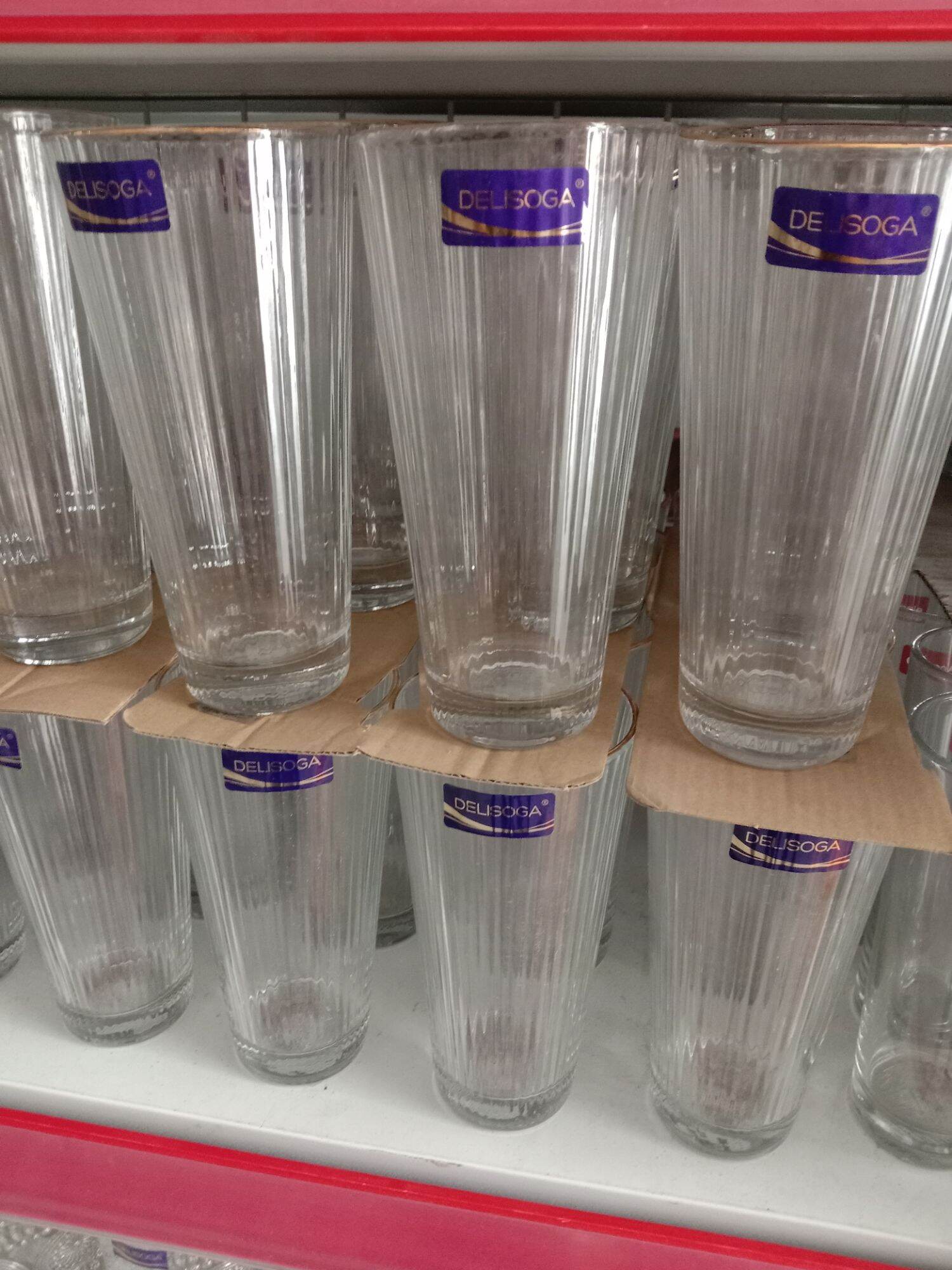 DELISOGA DRINKING GLASSWARE 6PCS (big | Lazada PH