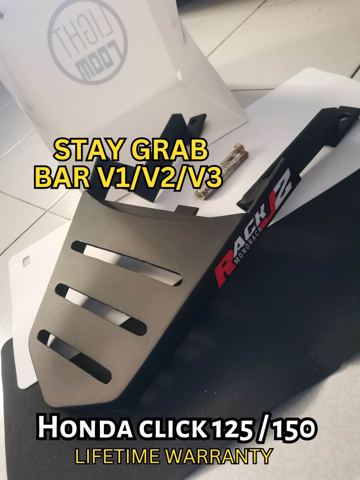 Rack Monorack for Honda Click 125/150/160 Bracket V1/V2/V3/V4 Stay Grab ...