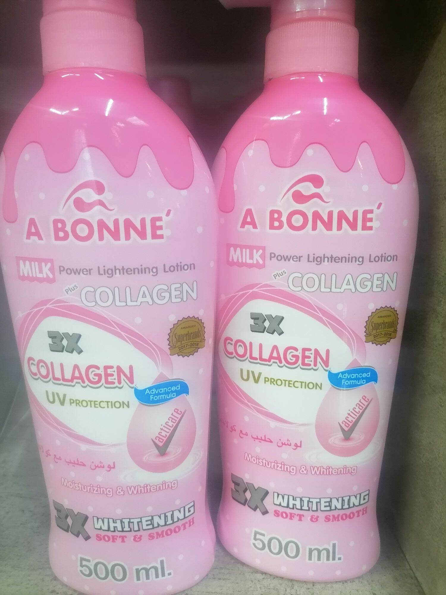 abonne lotion collage 3× whitening 500ml | Lazada PH