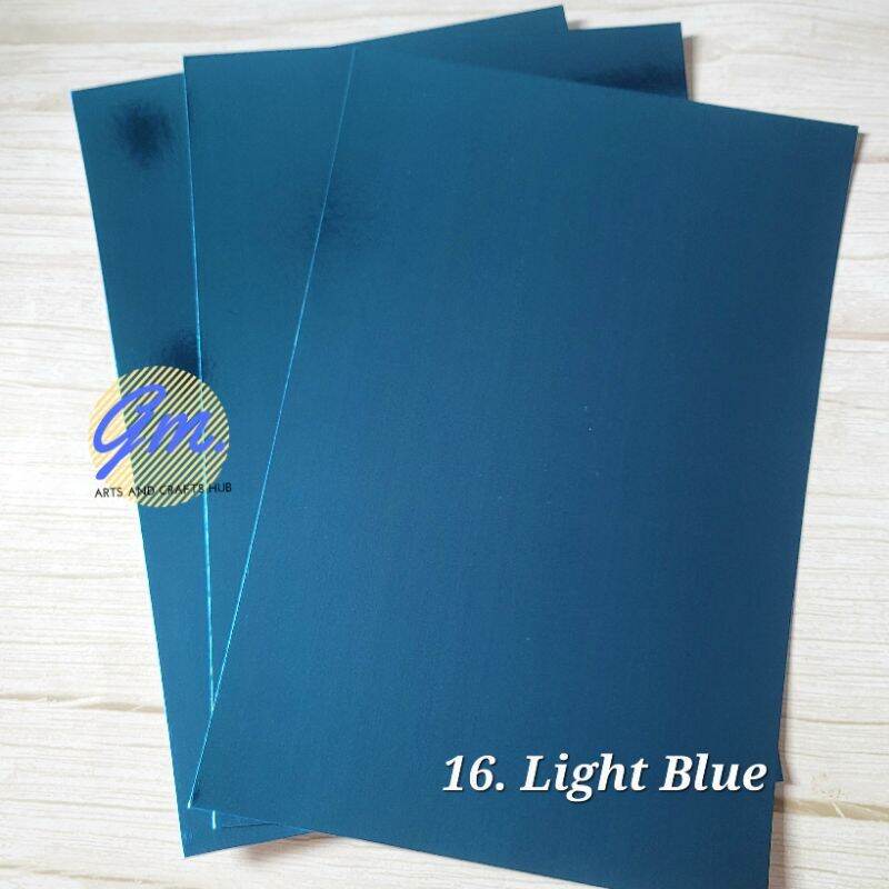 Metallic Board 220-250gsm 10 Sheets Mirror Board School Supplies ...