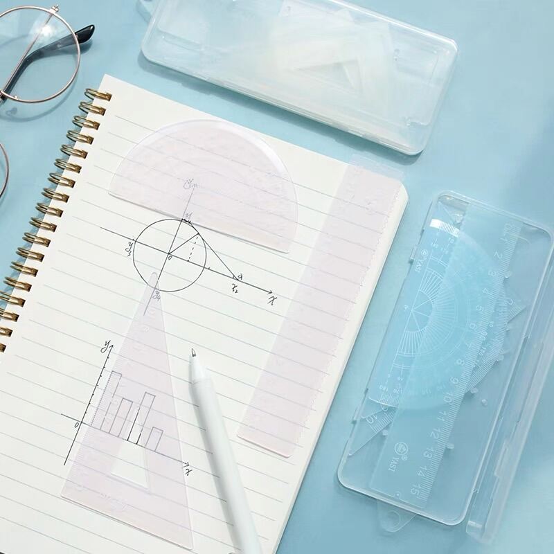 Pastel Ruler sets with Protractor (5PCS) | Lazada PH