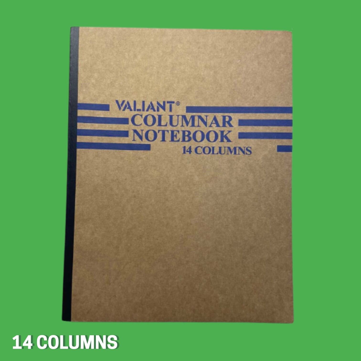 Valiant Columnar Notebook Kraft (Assorted Colums)Sold per Pc | Lazada PH