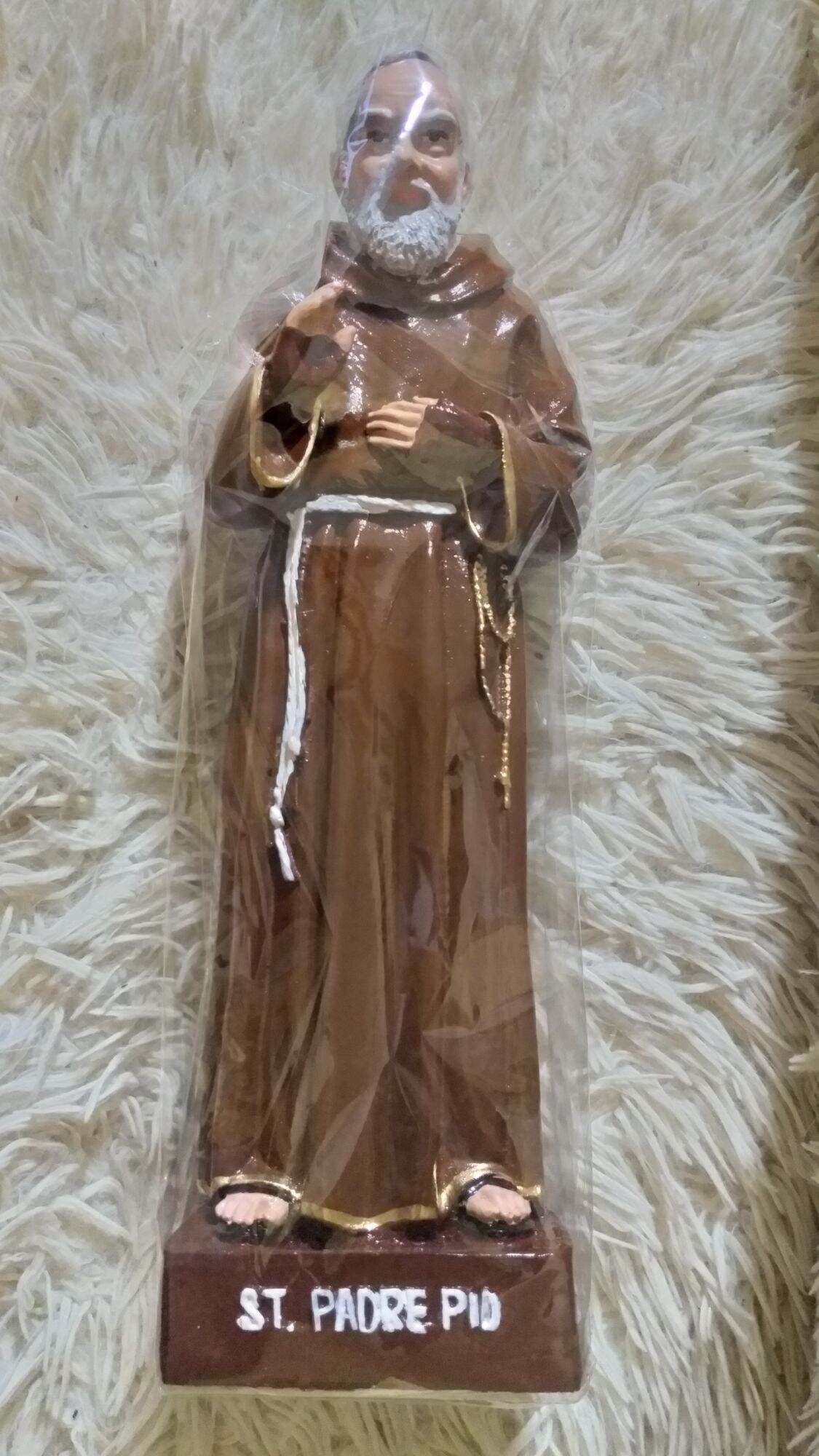 11 inches Padre Pio Mini Statue | Lazada PH