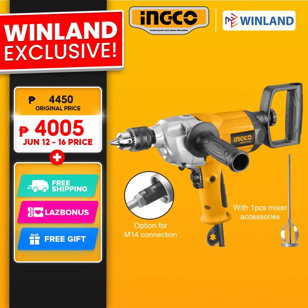 Ingco by Winland Electric Mixer 1100W MX11001 ING-PT | Lazada PH