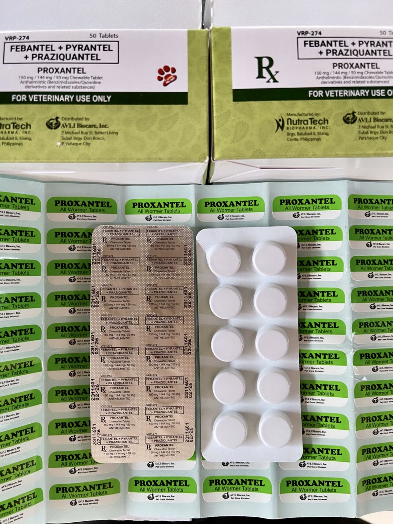 Proxantel 1tab+Sticker | Lazada PH