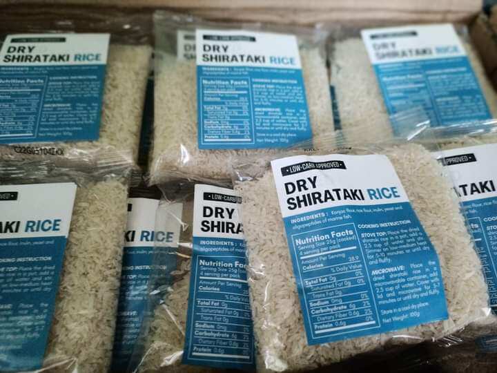 NEW DRY SHIRATAKI RICE 100g Keto/Lowcarb approved | Lazada PH