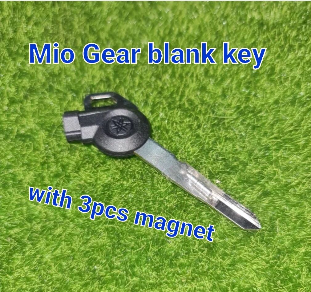 Mio Gear 125 Blank key with 3pcs magnet | Lazada PH