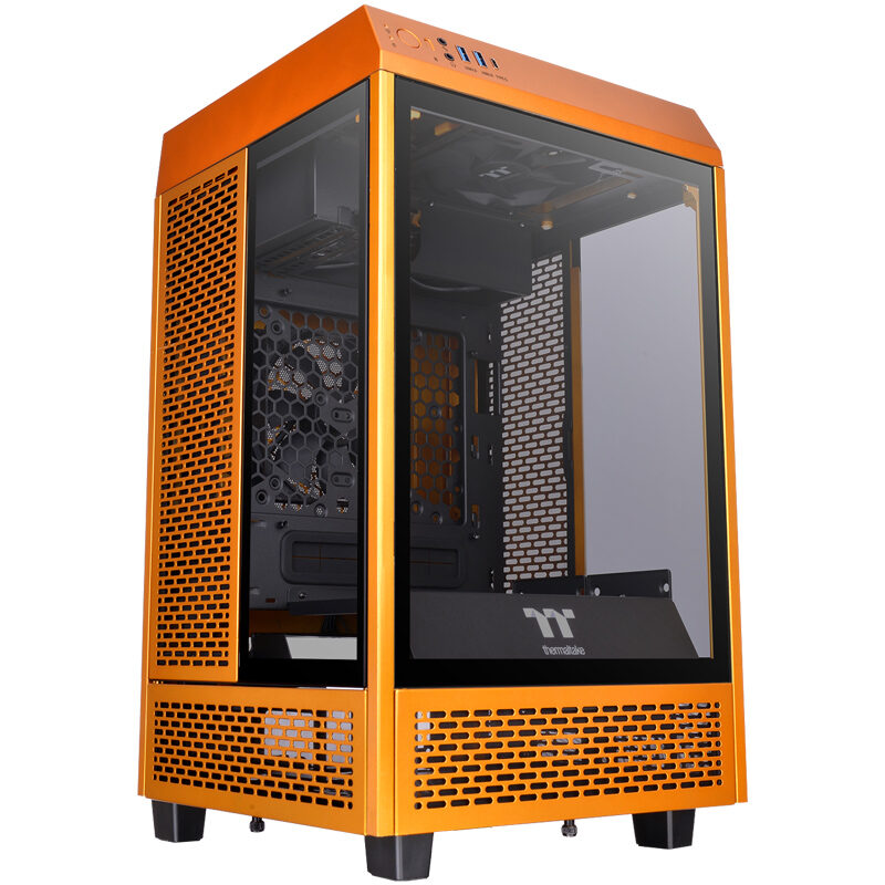 TT Desktop Computer Host See-through Tower 100 Mini ITX Case Standard ...