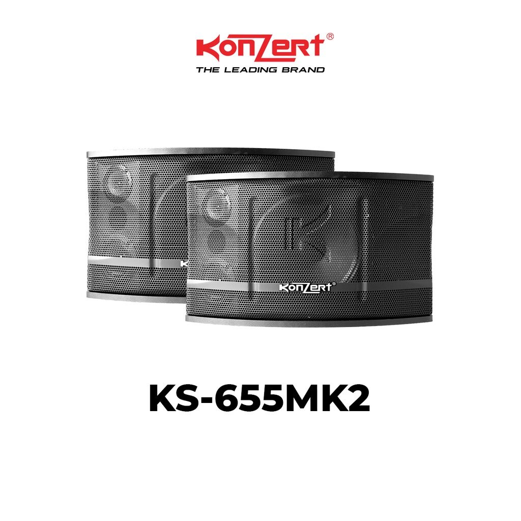 Konzert KS-655MK2 12" inch 3-Way Speaker System ( 650 Watts ) | Lazada PH