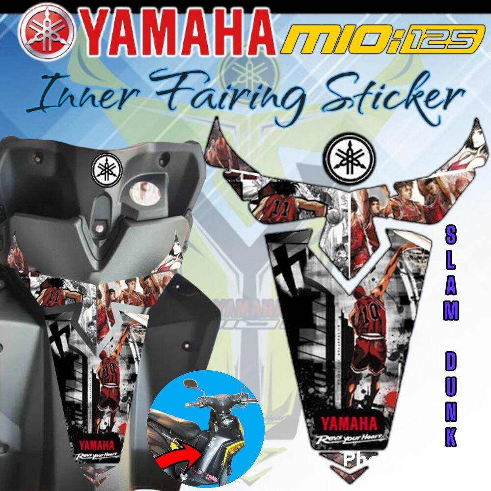 Yamaha Mio i 125 Inner Fairing Sticker / Mio i 125 Accessories / Mio i ...