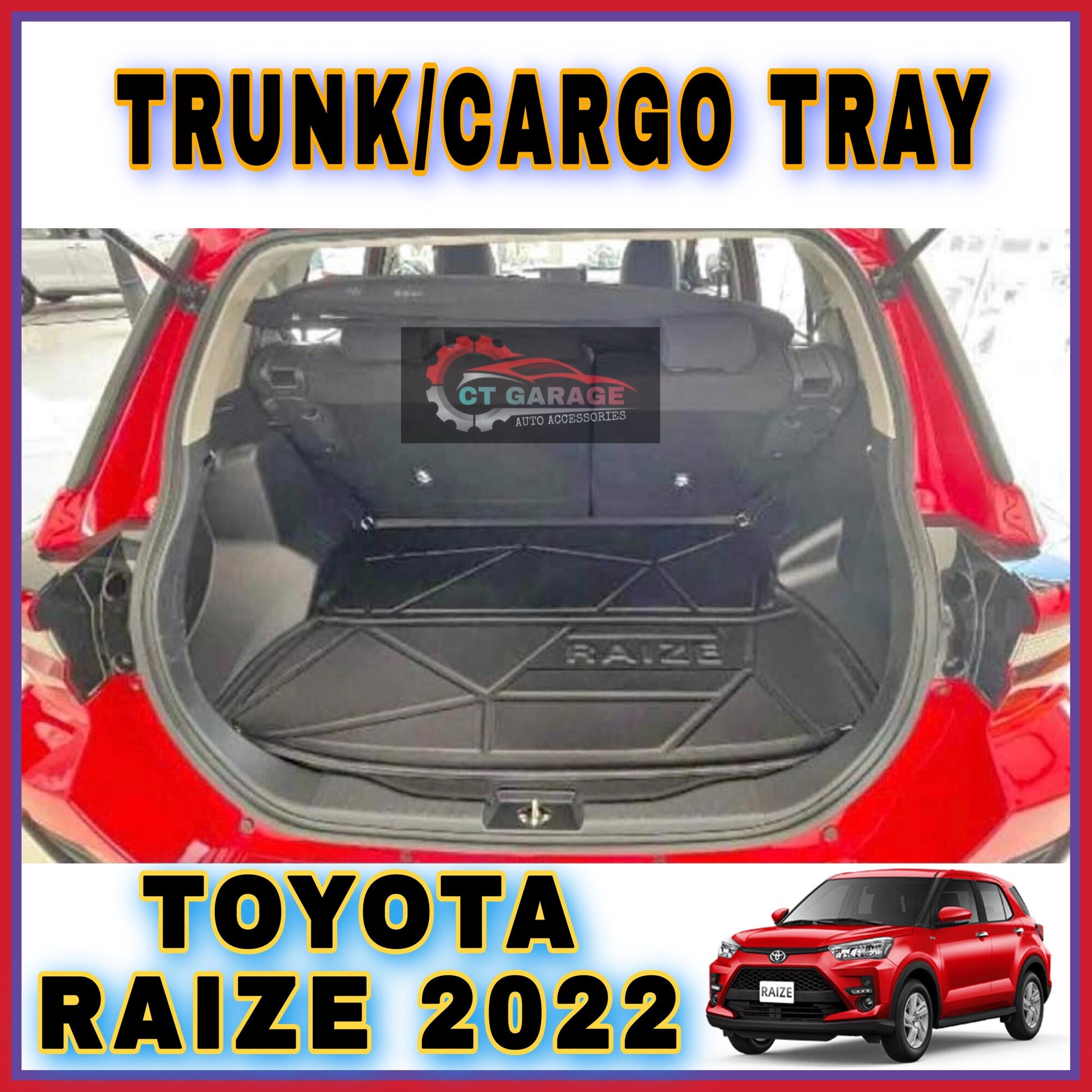 TOYOTA RAIZE 2022 TRUNK TRAY | Lazada PH