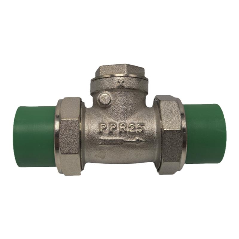 Bronze PPR Check Valve Horizontal Vertical Single Direction Valve Water ...
