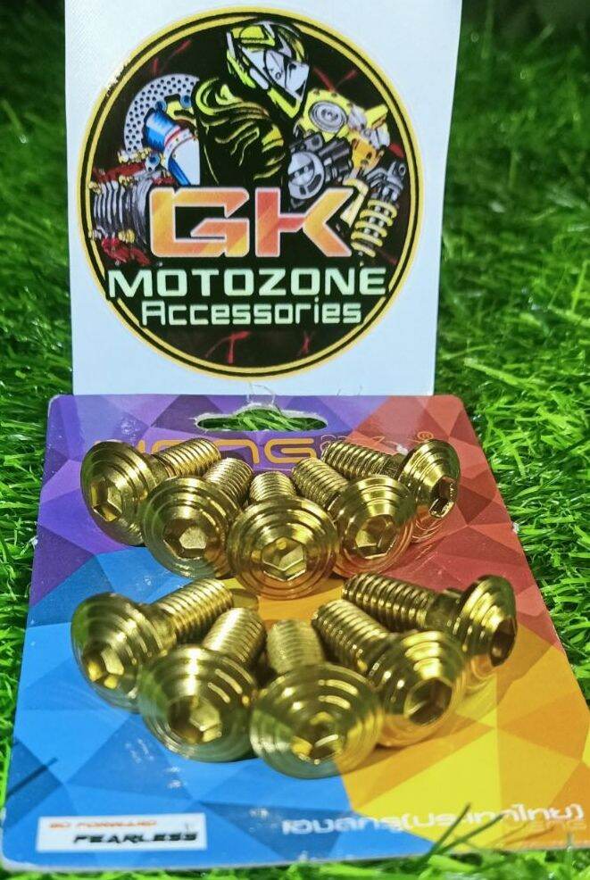 HENG Disc Bolts for Honda Rs150 / Click v1, v2 /Beat fi/Carb / GTR 150 ...