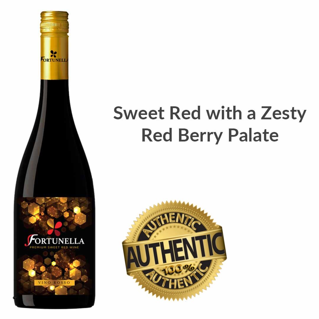 FORTUNELLA Sweet Red Wine 🍷 | Lazada PH
