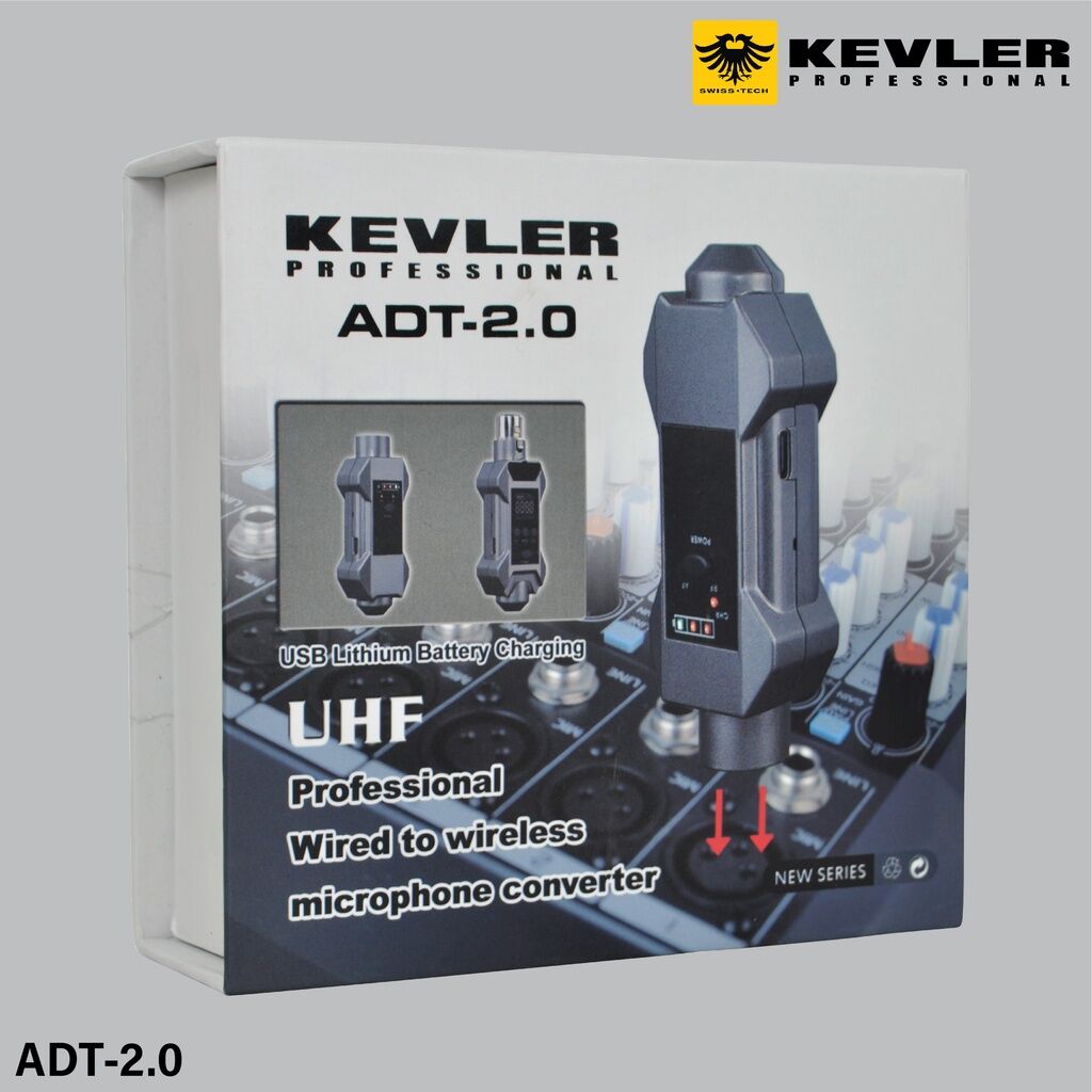 Kevler Adt-2.0 Wired to Wireless Mic Converter UHF Original | Lazada PH