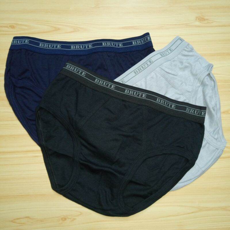 Original Brute Men's Underwear Brief 3 in 1 | Lazada PH