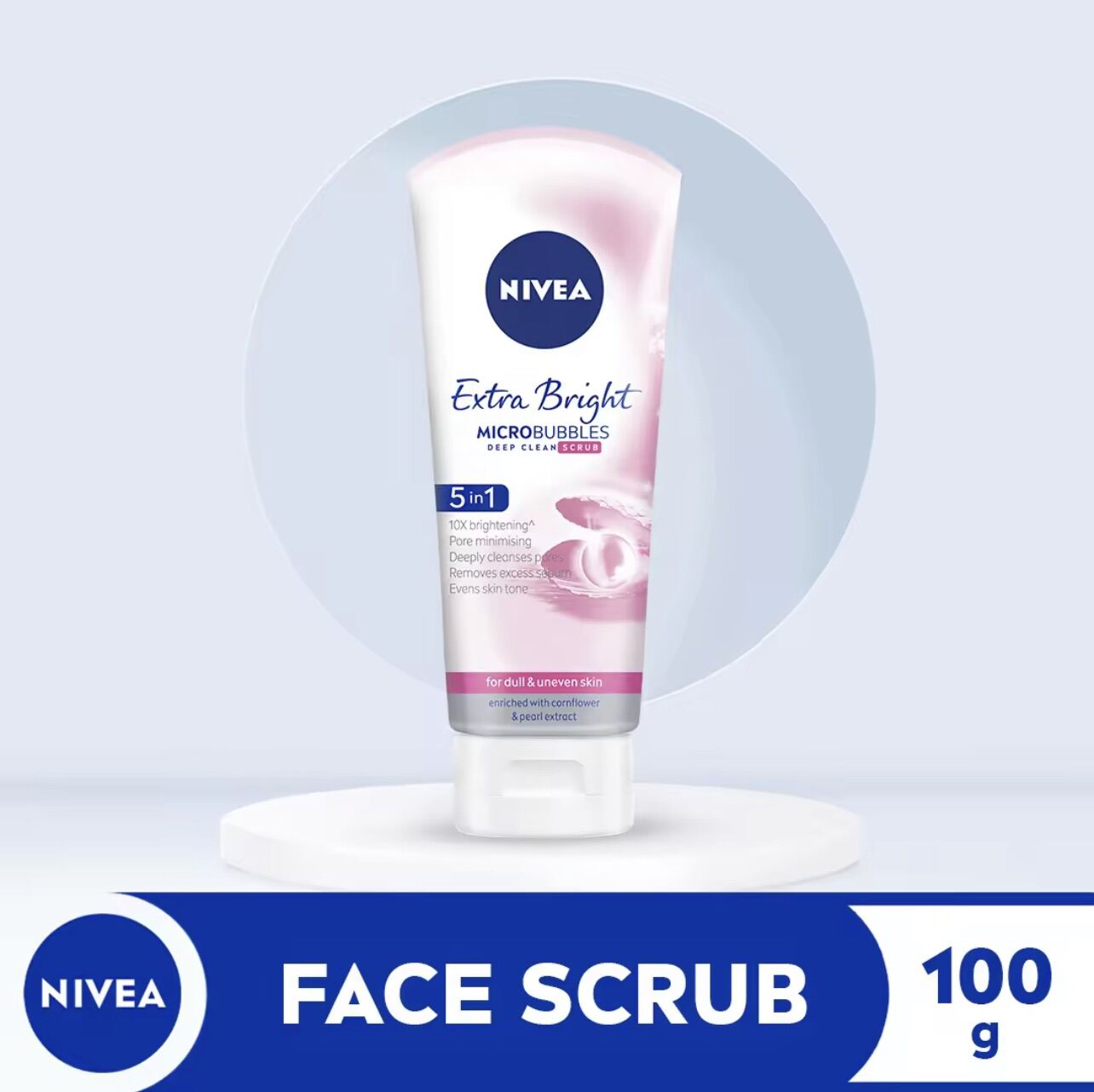 NIVEA Extra Bright Micro Bubbles Deep Clean Scrub | Lazada PH
