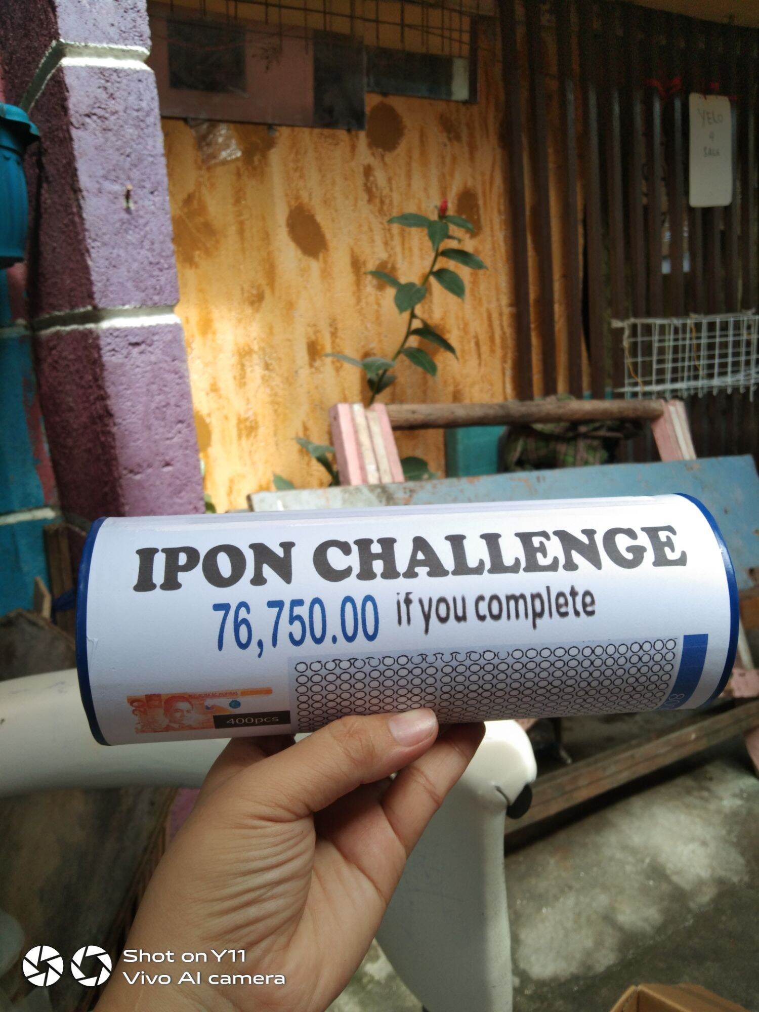 IPON CHALLENGE COINS BANK (Blue) | Lazada PH