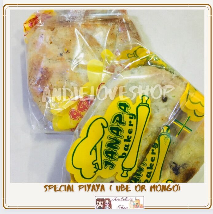 Special Piyaya Bread by Pampanga best( Ube or Monggo) (2pcs per pack ...