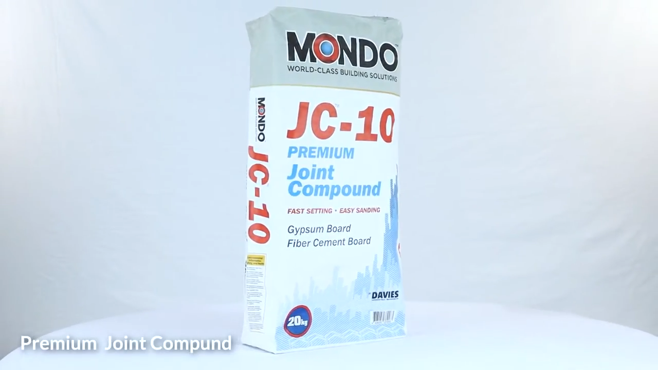 JC-10 MONDO Premium Joint Compound (Powder) Dry Wall & Gypsum Board ...