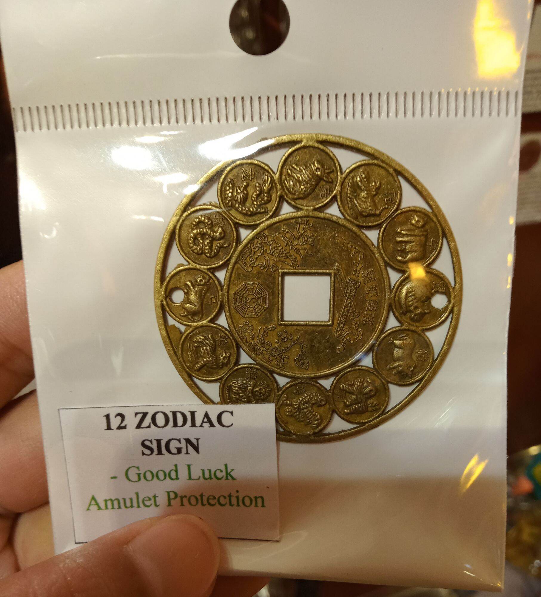 12 ZODIAC SIGN GOOD LUCK AMULET PROTECTION..LUCKY CHARMS SOLD PER PIECE ...