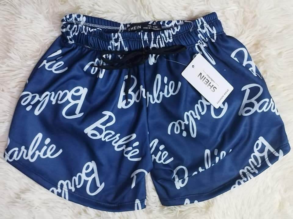 DRAWSTRING SHORT BARBIE PRINT | Lazada PH