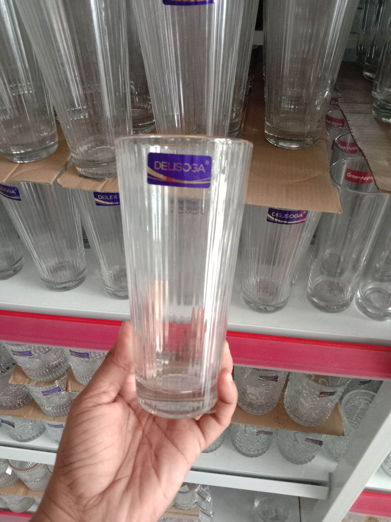 DELISOGA DRINKING GLASSWARE 6PCS (big | Lazada PH