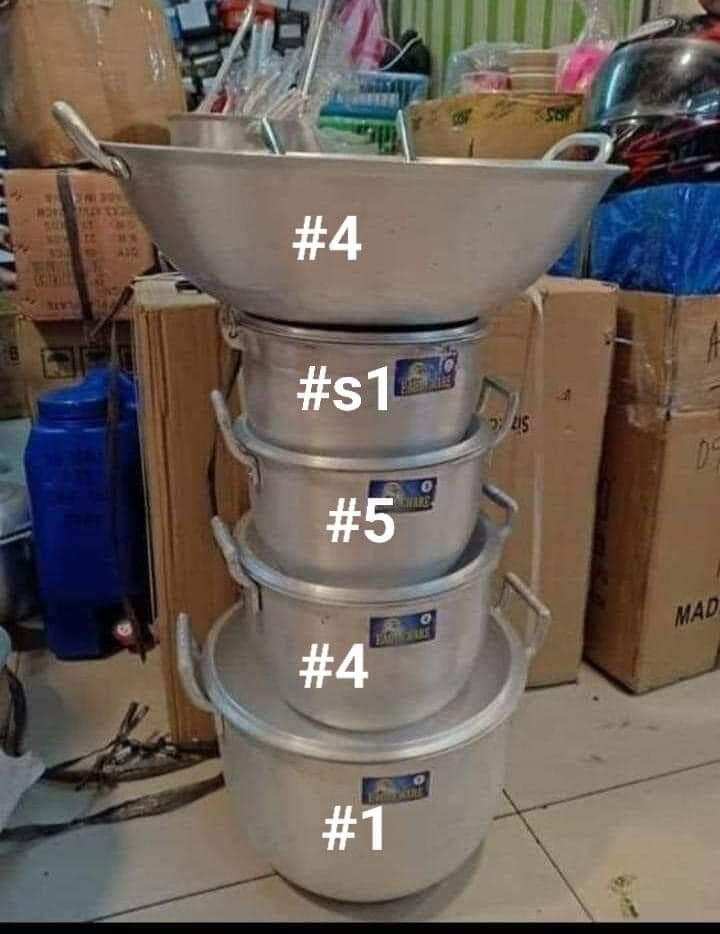 Kaldero set #1 #4 #5 swing#1 Kawa#4 1sandok 1siansi | Lazada PH