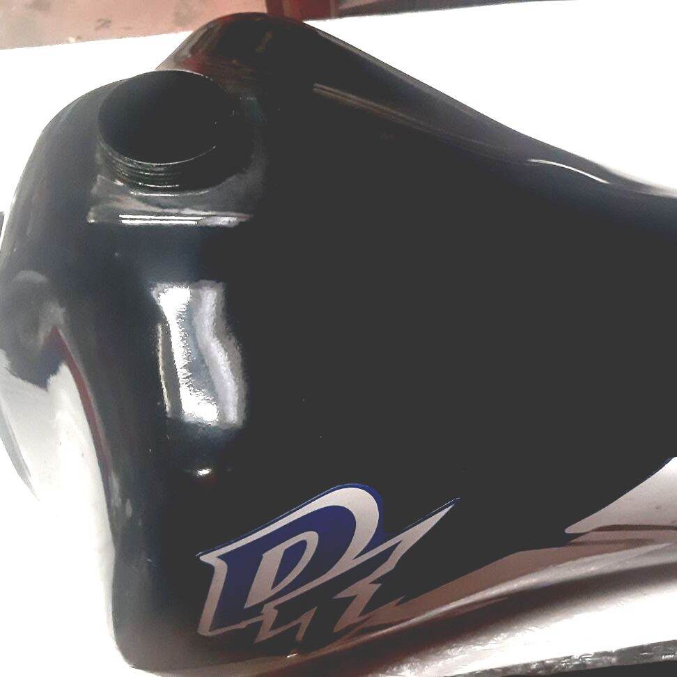 YAMAHA DT125/O1W FUEL TANK UNIT/ GAS TANK WHOLE FIBERGLASS (LOCALLY ...