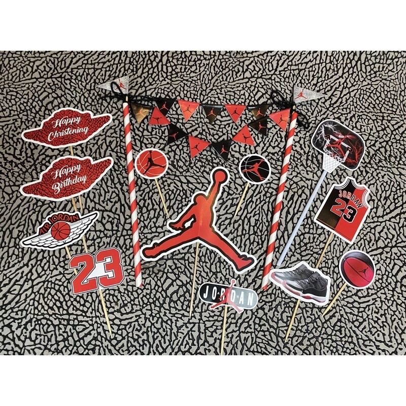 Jordan cake topper set | Lazada PH